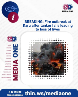 BREAKING: Fire outbreak at Karu after tanker falls leading to loss of ...