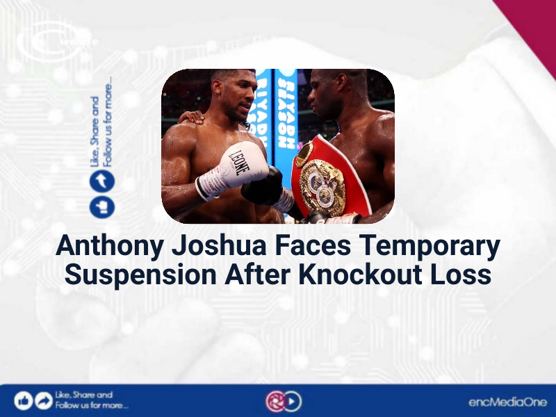 Anthony Joshua Faces Temporary Suspension After Knockout Loss - Media One